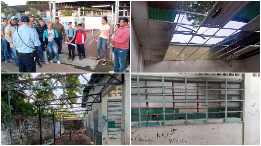 Denuncian críticas condiciones del Liceo Manuel Plácido Maneiro de ...